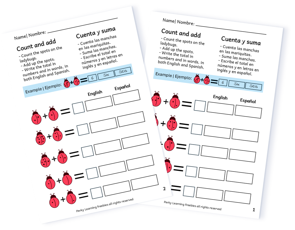 Ages 3 to 6 Spanish - Perky Learning
